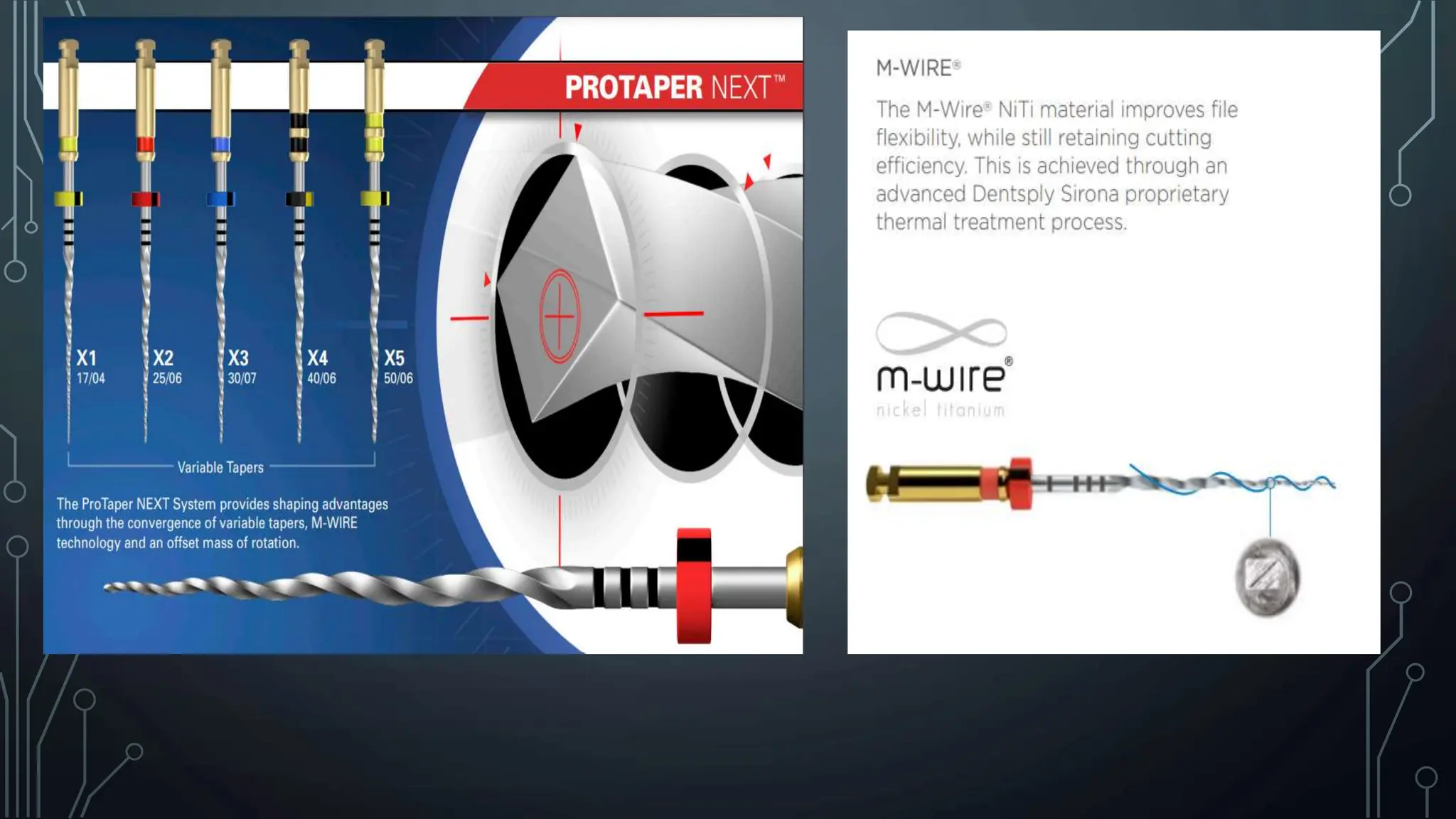 Rotary Files, generation and evolution, design advantages | PPTX