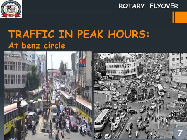 3 lane Rotary flyover | PPTX