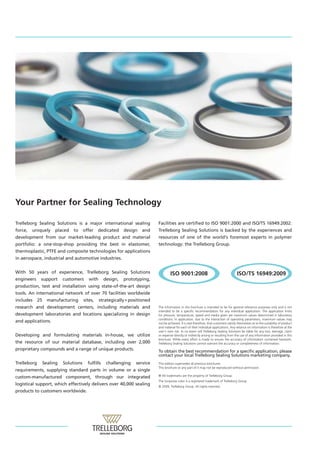 Rotary and Shaft Seals | PDF