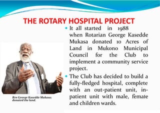Rotary hospital Club of Kampala Hospital | PDF
