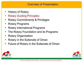 Rotary Club of Oman | PPT