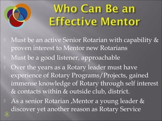 Rotary inspire new member mentor program r murali_8984106080 | PPT ...