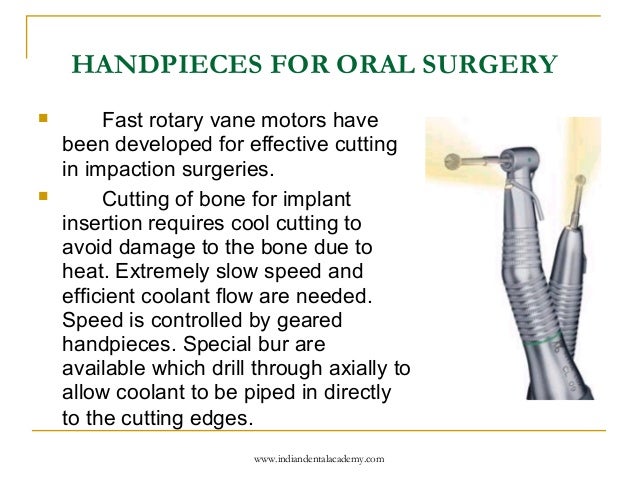 Rotary instrument/cosmetic dentistry course