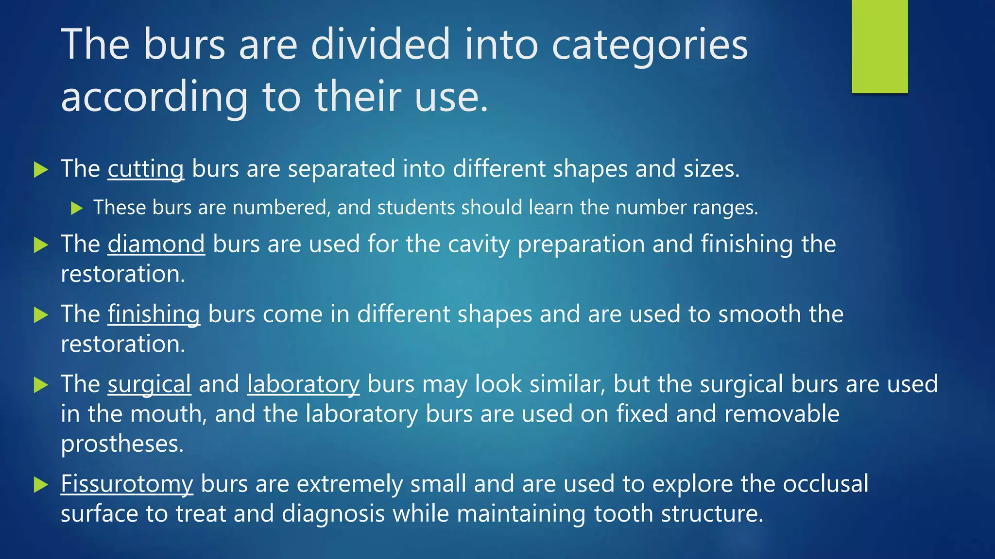 Rotary Instrument Identification | PPTX