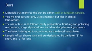 Rotary Instrument Identification | PPTX