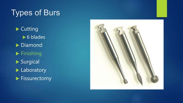 Rotary Instrument Identification | PPTX