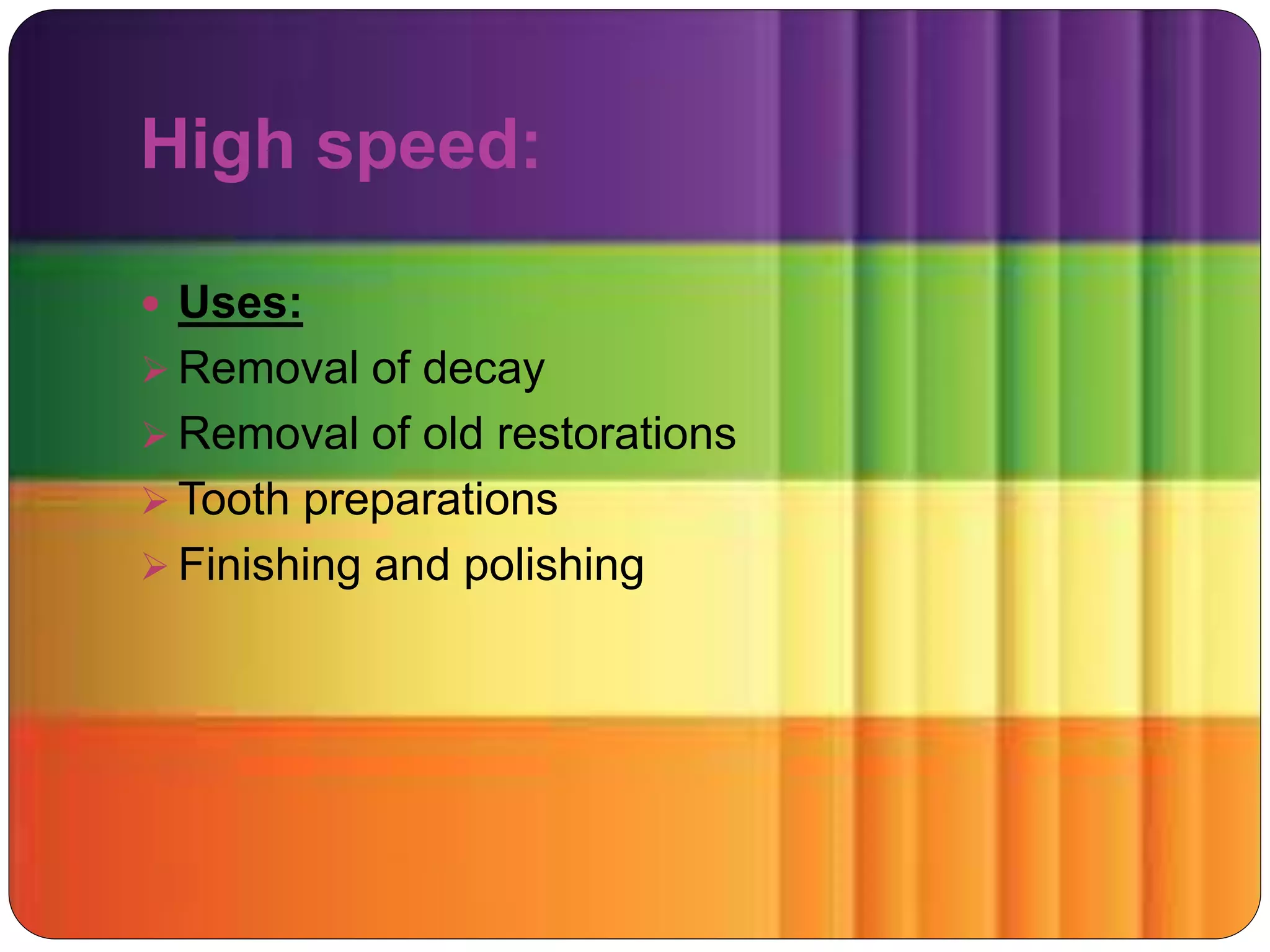 Rotary instruments in prosthodontics | PPTX