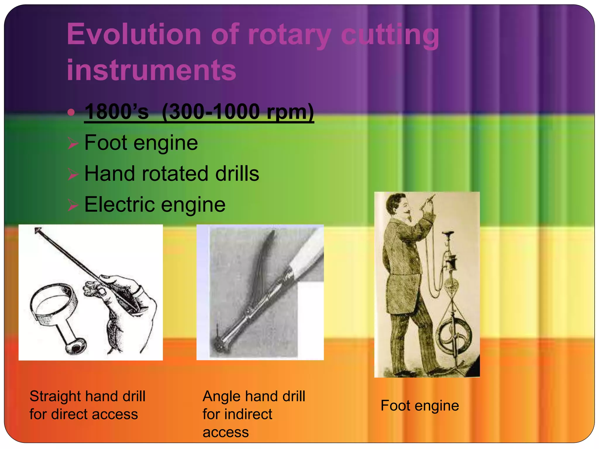 Rotary instruments in prosthodontics | PPTX