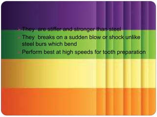 Rotary instruments in prosthodontics | PPTX