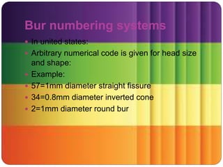 Rotary instruments in prosthodontics | PPTX