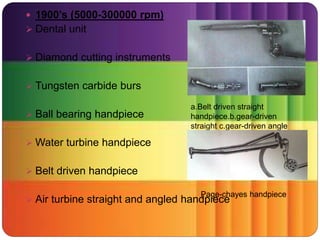 Rotary instruments in prosthodontics | PPTX