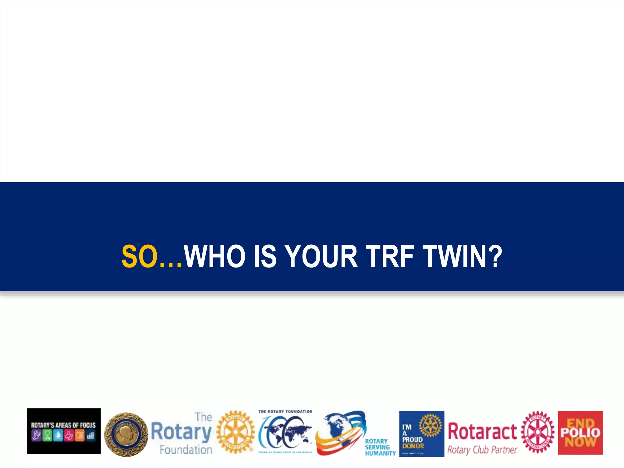 My TRF Twin | PPT