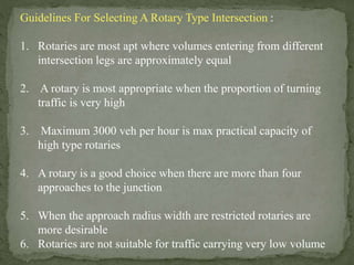 Rotary intersection by ravindra c | PPTX