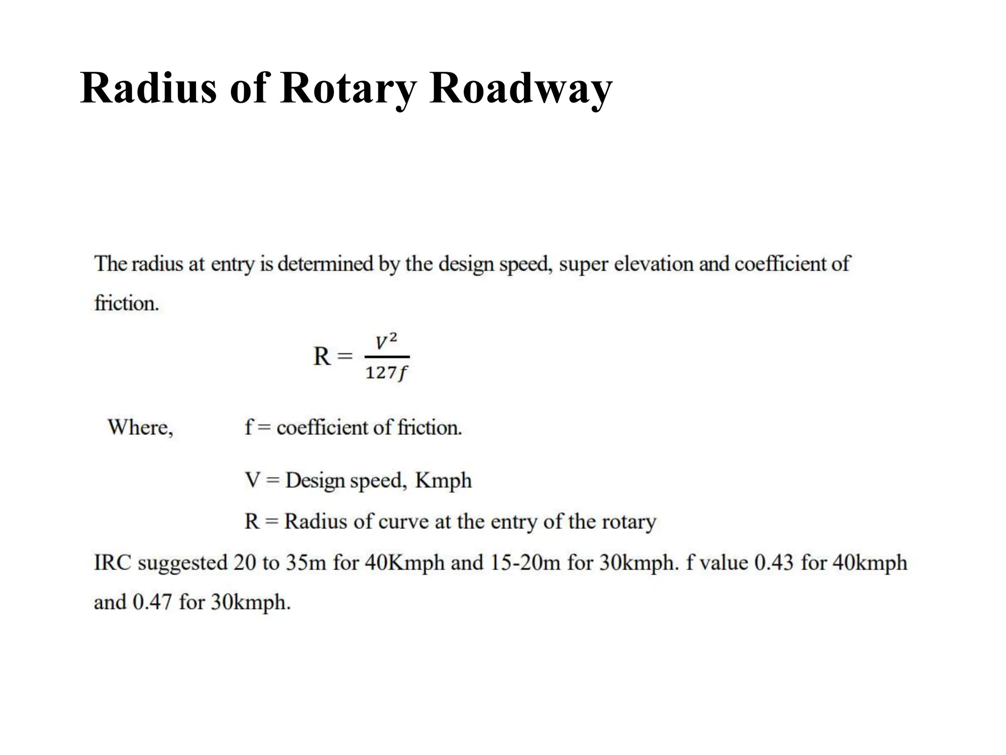 Rotary Intersection in traffic engineering.pptx