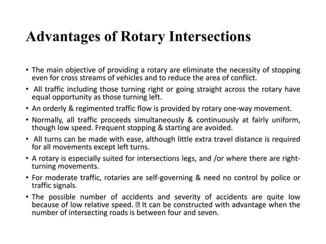 Rotary Intersection in traffic engineering.pptx