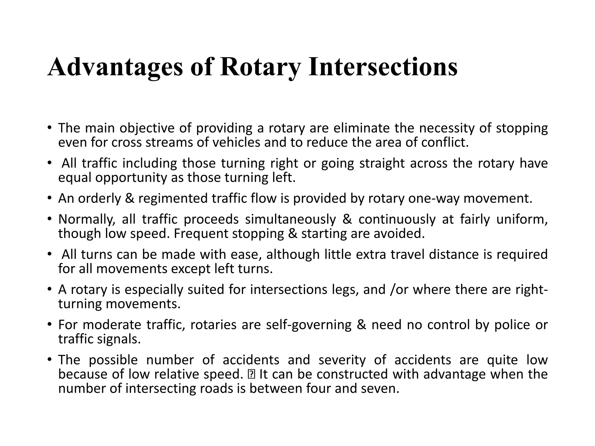 Rotary Intersection in traffic engineering.pptx