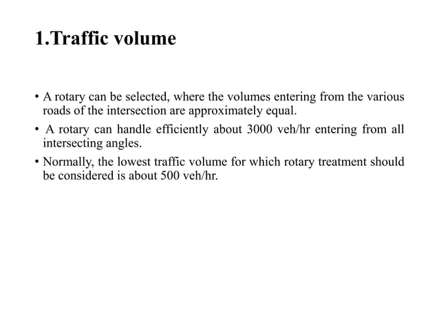 Rotary Intersection in traffic engineering.pptx