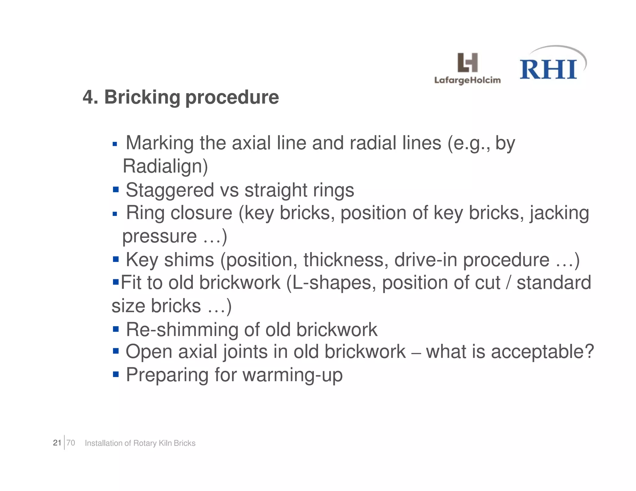 Rotary Kiln Bricks Installation Guideline.pdf
