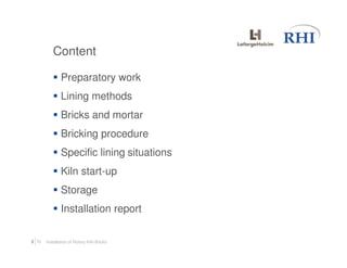 Rotary Kiln Bricks Installation Guideline.pdf
