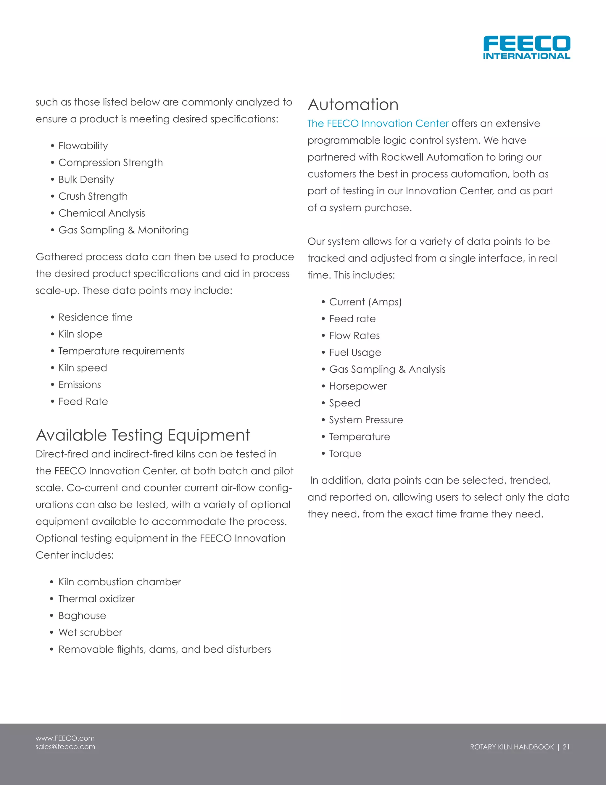 Rotary kiln handbook_new | PDF