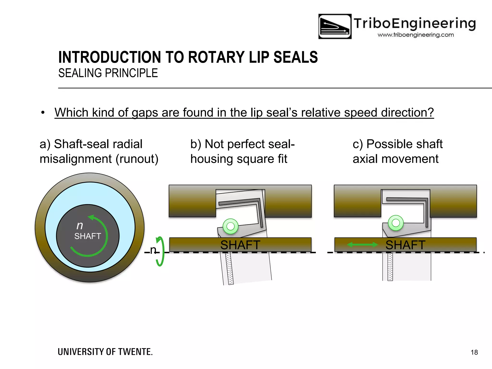 Introduction to Rotary Lip Seals | PDF