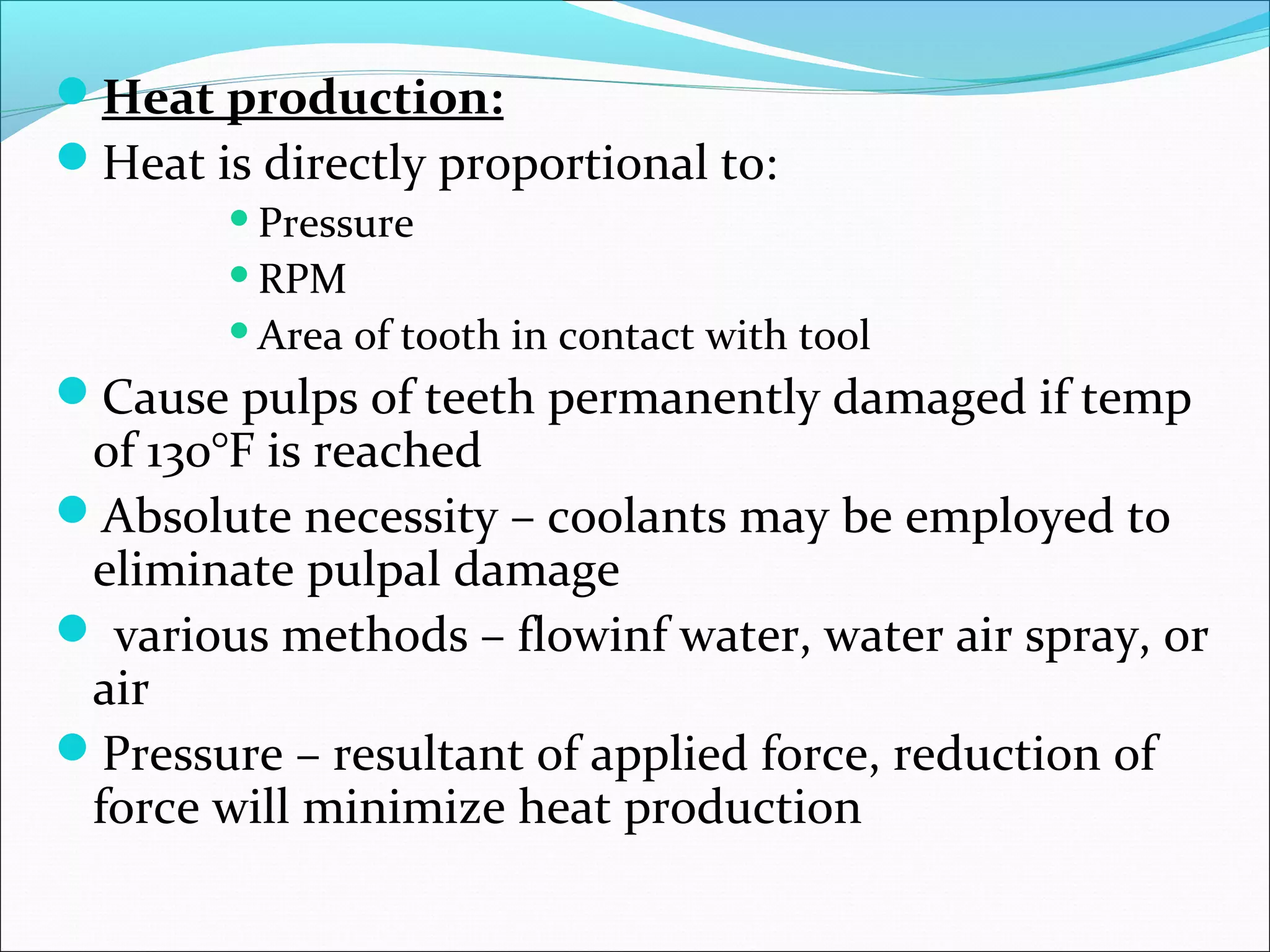 Rotary instruments in operative dentistry | PPT