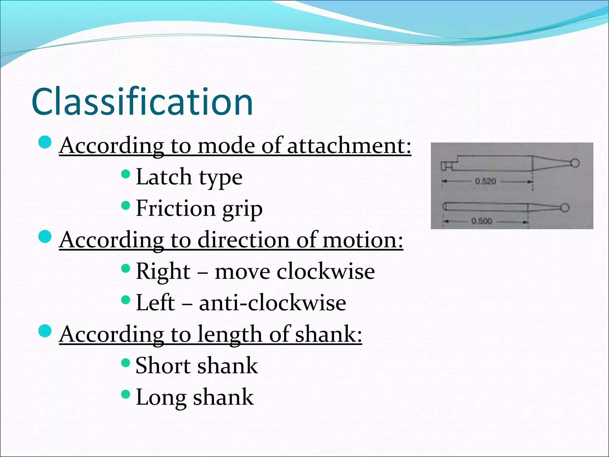 Rotary instruments in operative dentistry | PPT