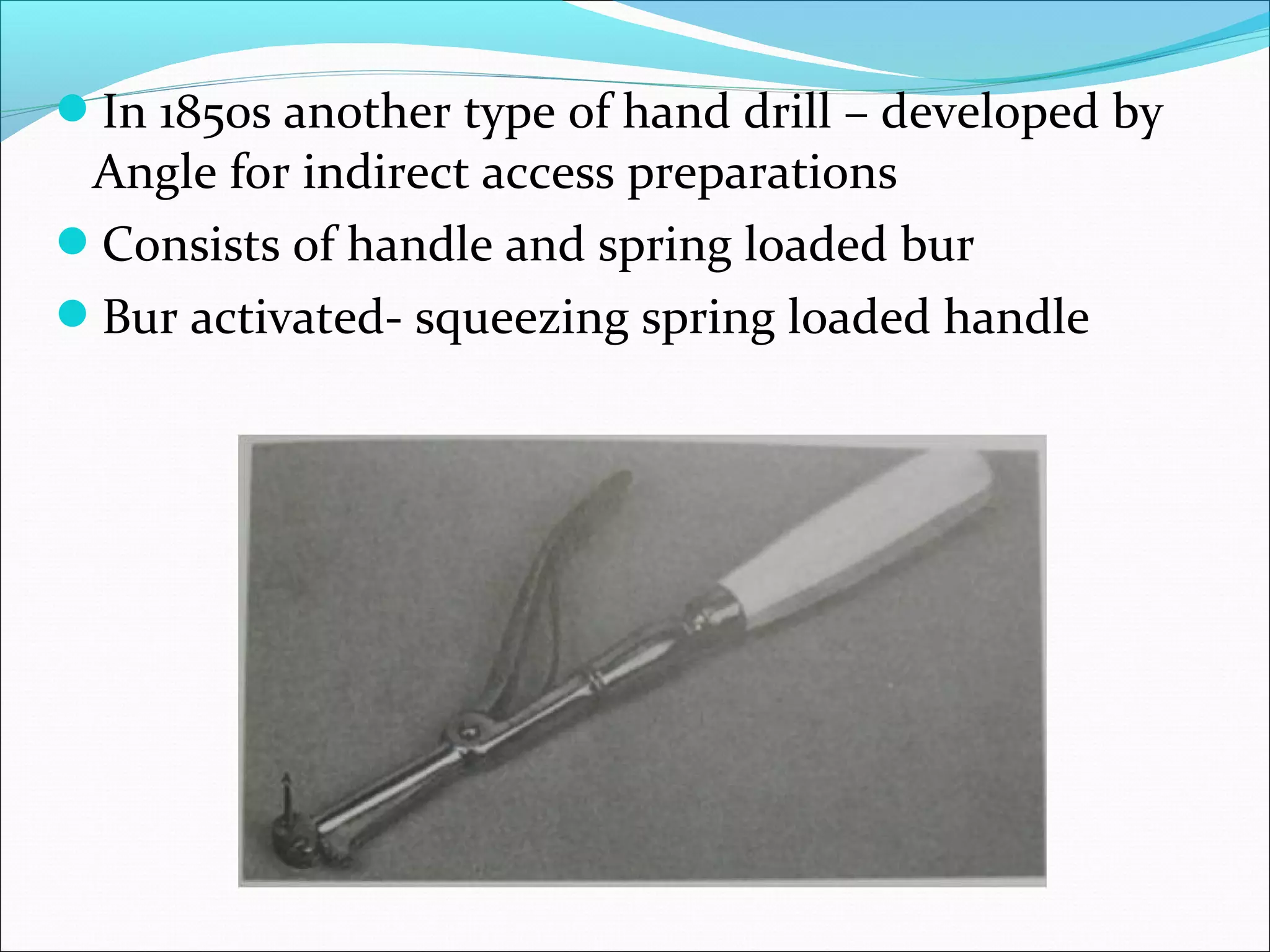 Rotary instruments in operative dentistry | PPT