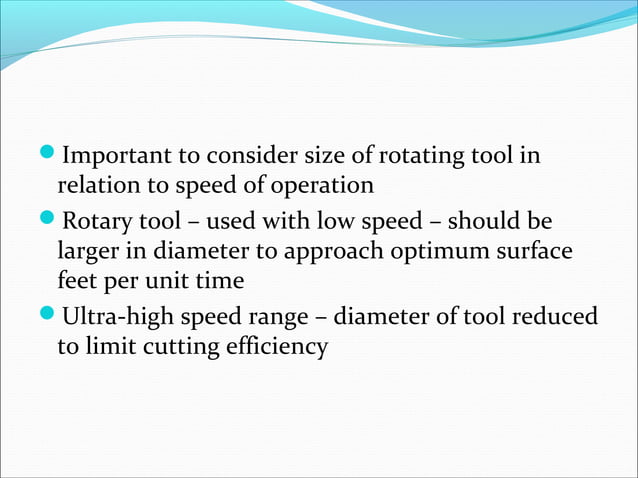 Rotary instruments in operative dentistry | PPT