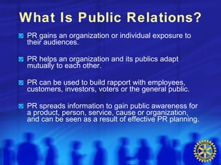 How To Promote Your Rotary Club | PPT