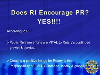 How To Promote Your Rotary Club | PPT