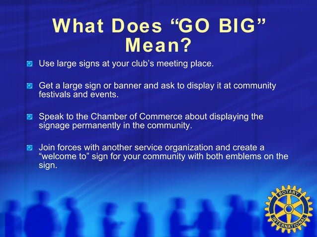 How To Promote Your Rotary Club | PPT