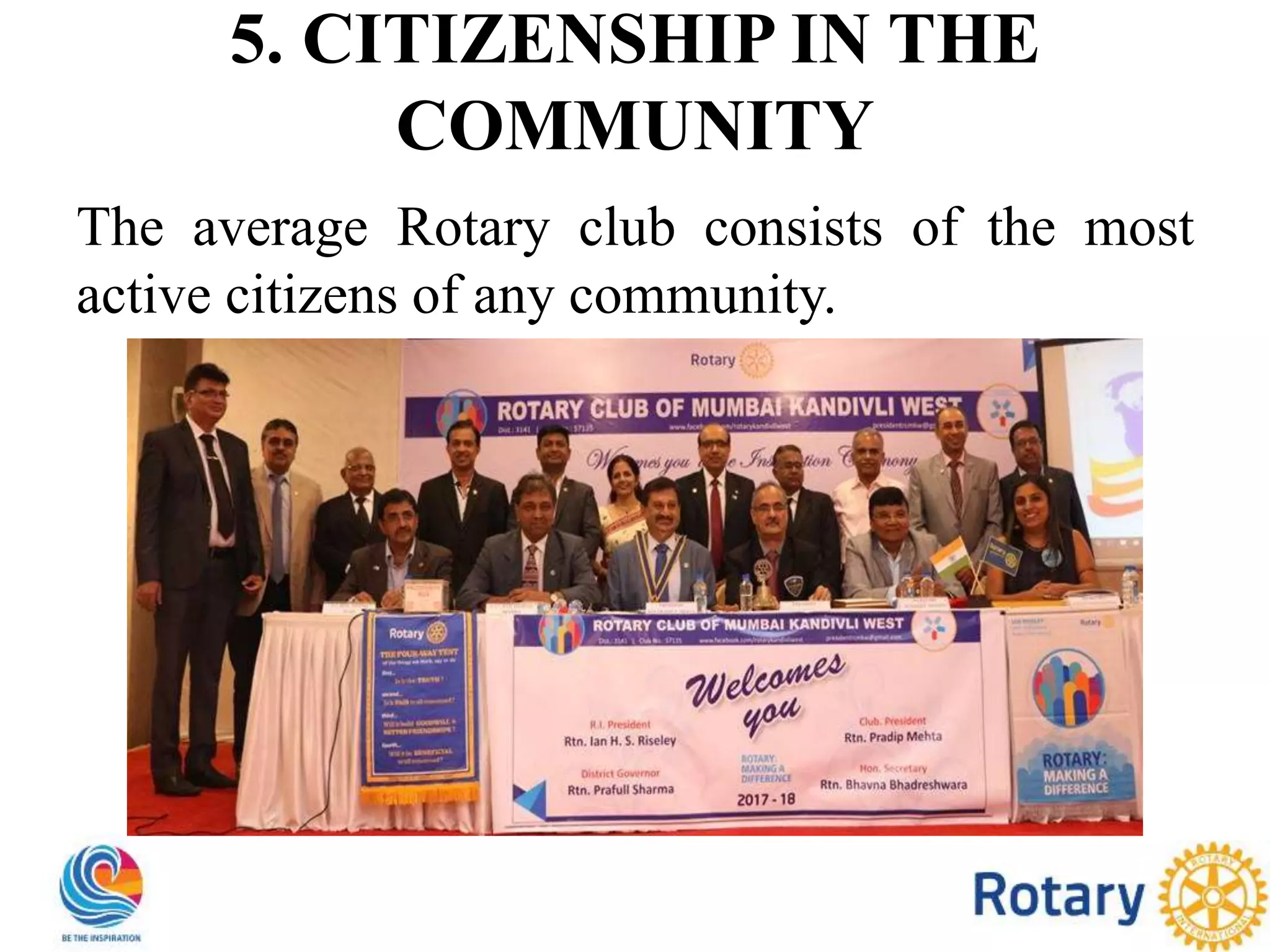 20 Reasons to Join Rotary | PPTX
