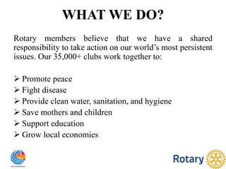 20 Reasons to Join Rotary | PPTX