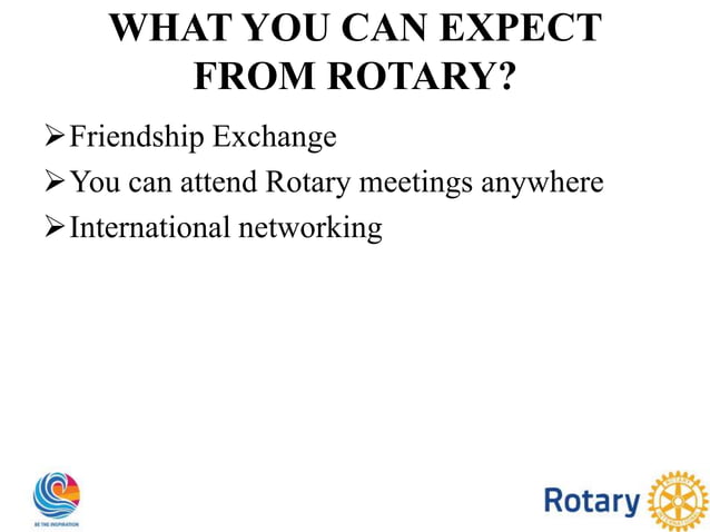 20 Reasons to Join Rotary | PPTX | Non-Profit Organizations | Industries