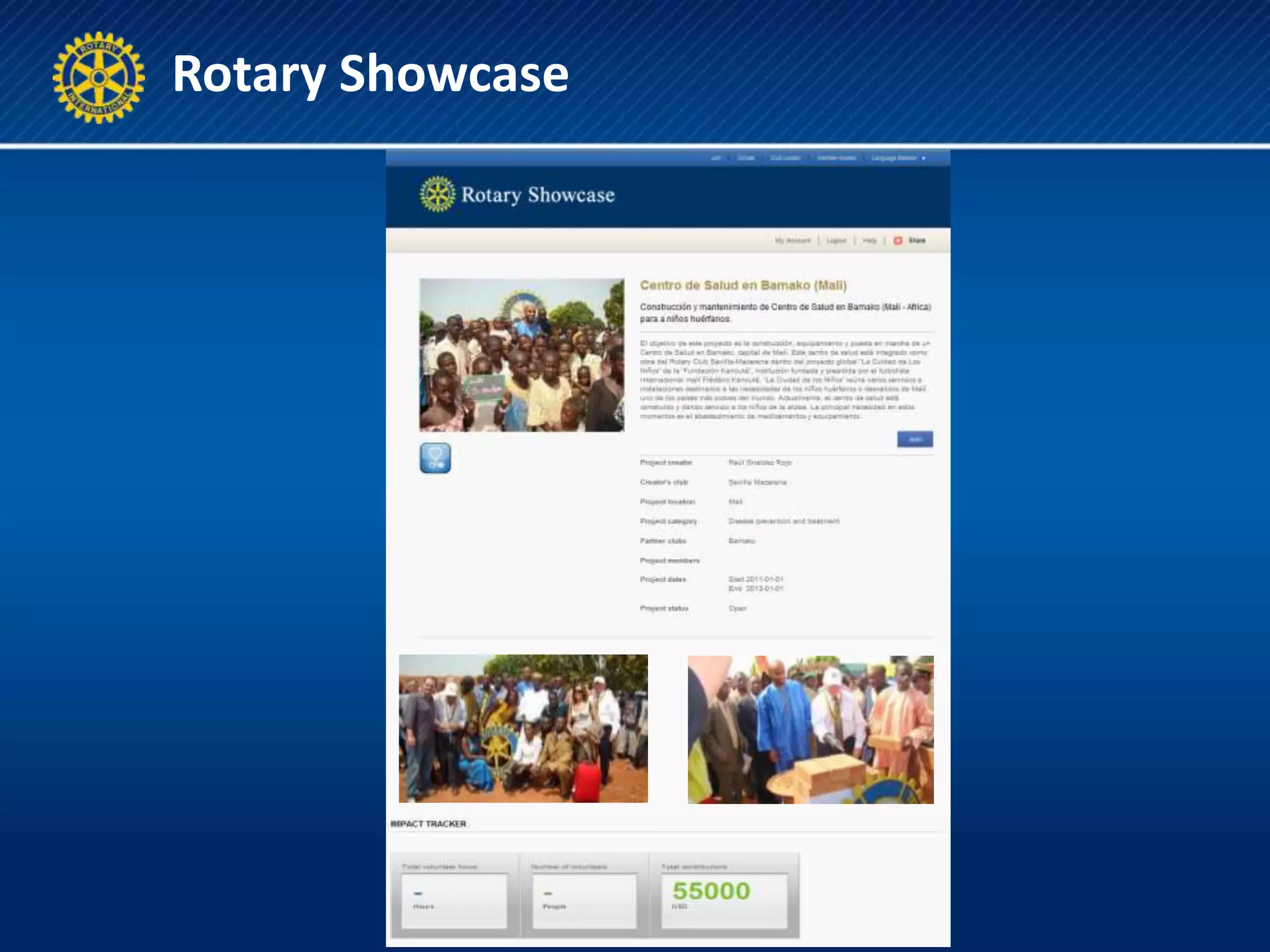 An Introduction To Rotary Showcase Pptx