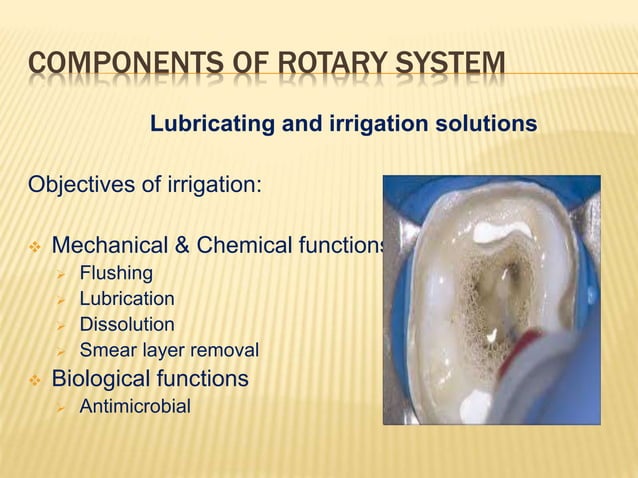 Rotary system in endodontic treatment | PPTX | Dental Health | Diseases ...