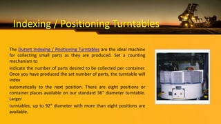 Rotary turntables | PPT