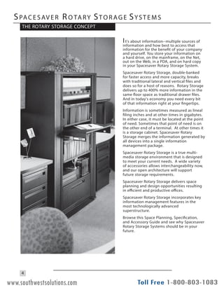 Revolving Two Sided Storage System | PDF