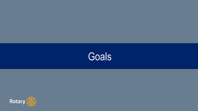 Rotary Vision PPT for the visio of rotary | PPT