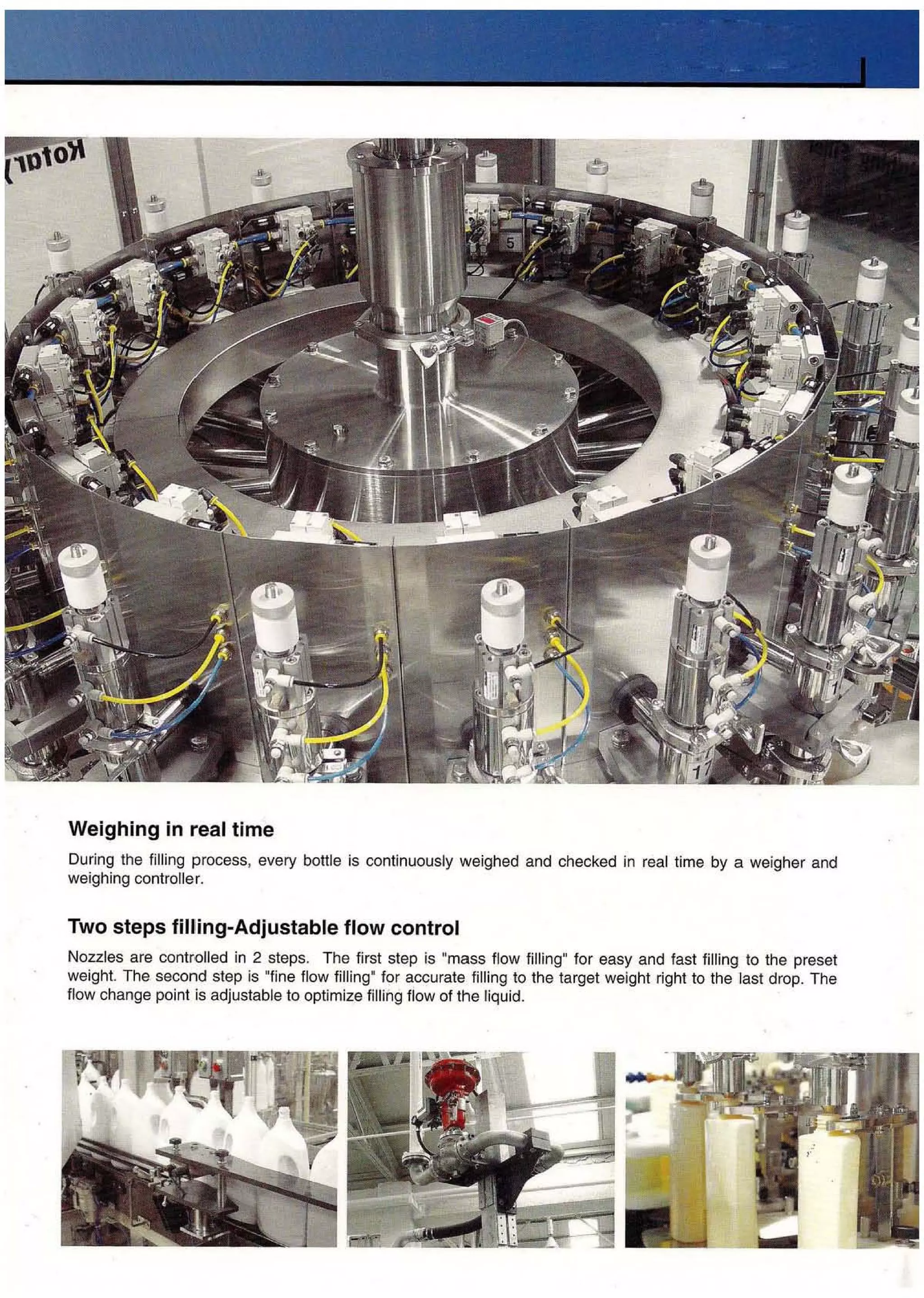 Rotary weight filler | PDF