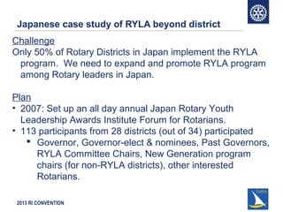 Rotary Youth Leadership Awards - RYLA (Presentation 1 of 2) | PPT