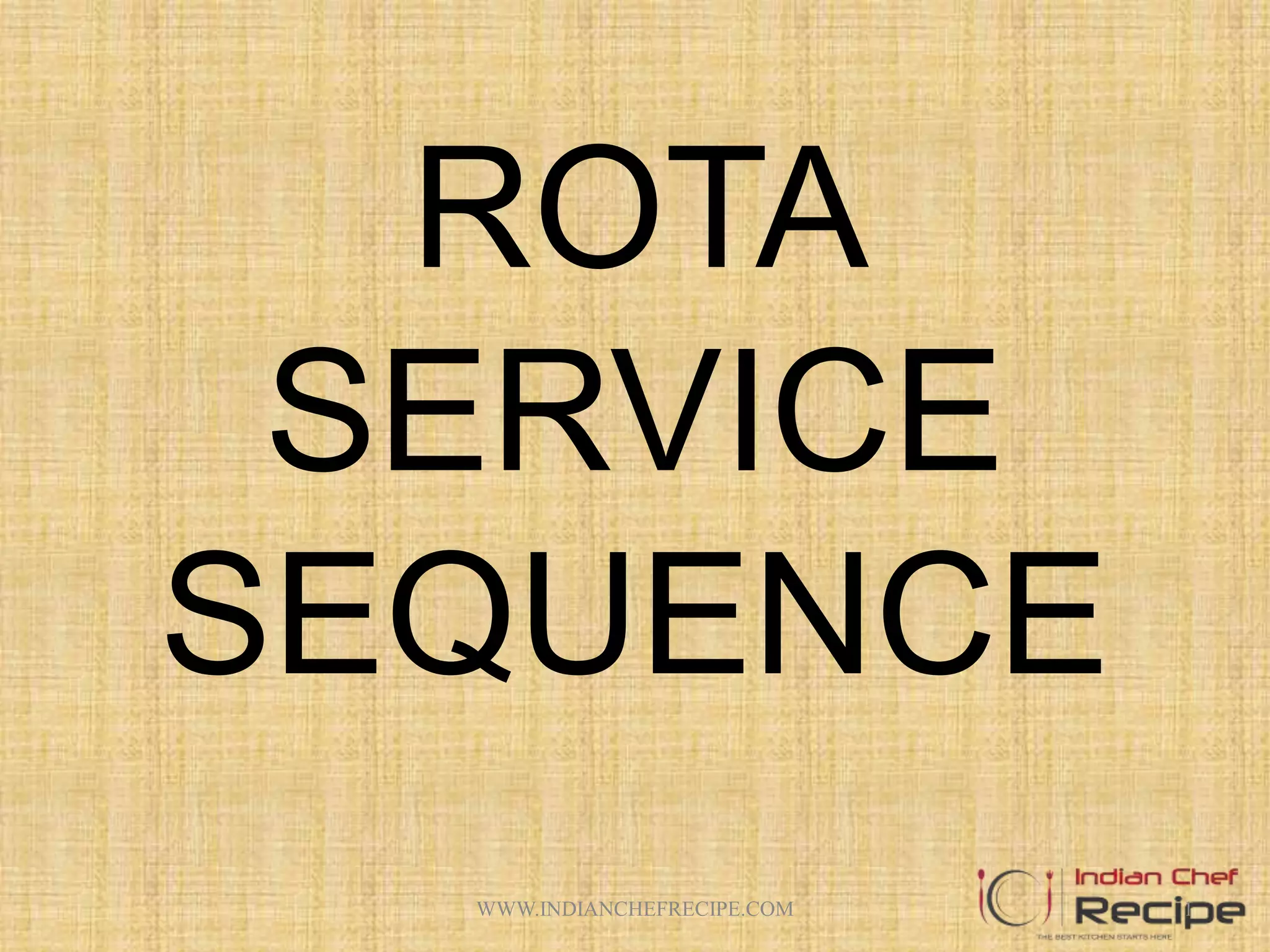 ROTA SERVICE | PPTX