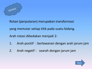Rotasi | PPTX