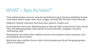 Twist (Rotational Movements) | PPTX