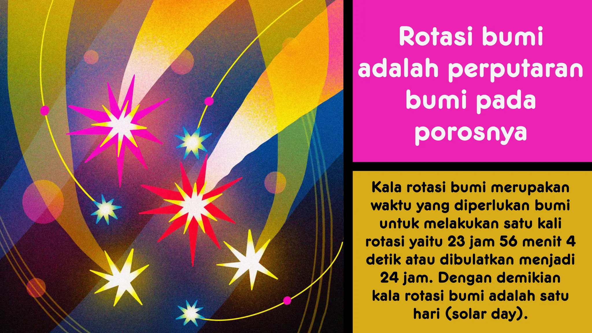 Rotasi bumi adalah perputaran bumi pada porosnya.pptx
