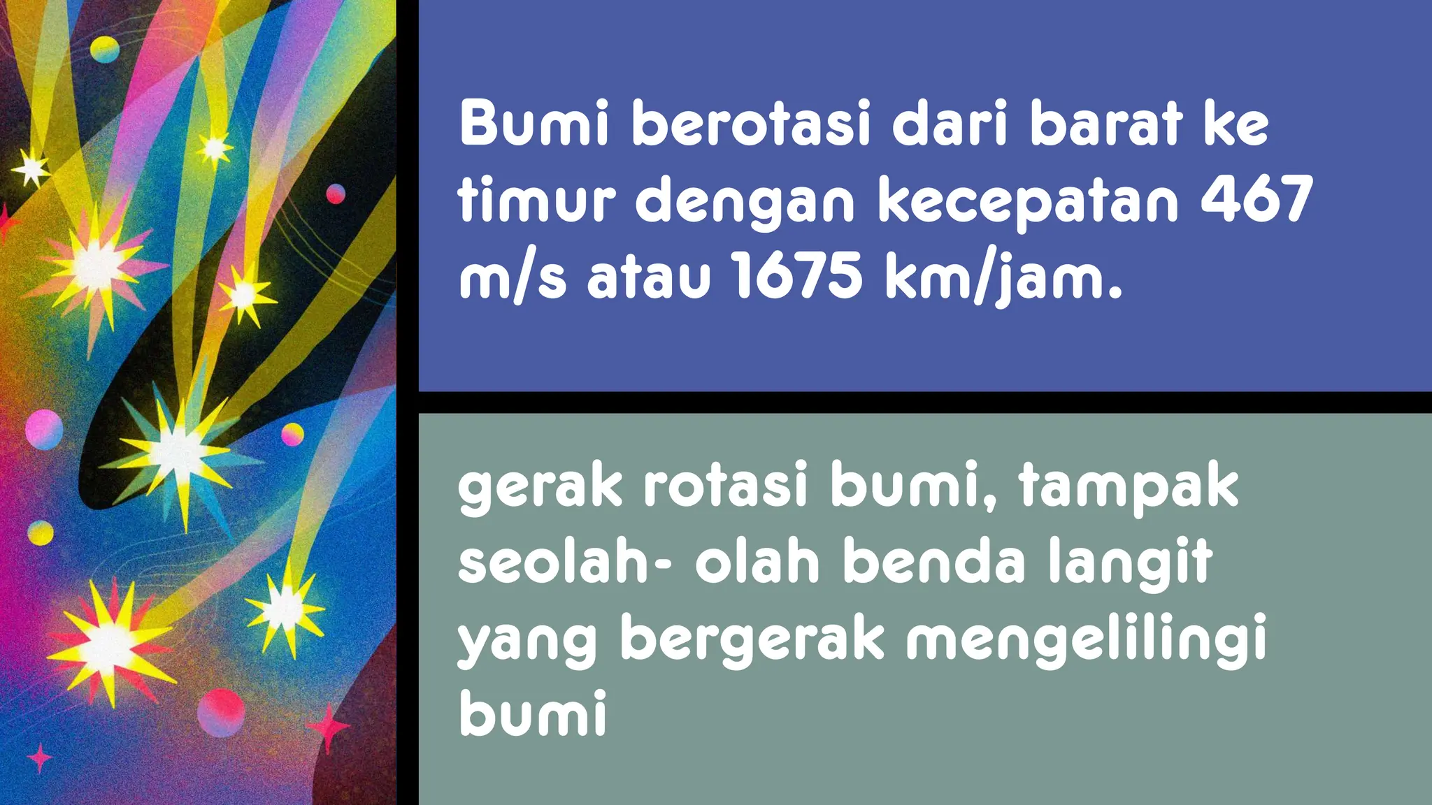 Rotasi bumi adalah perputaran bumi pada porosnya.pptx