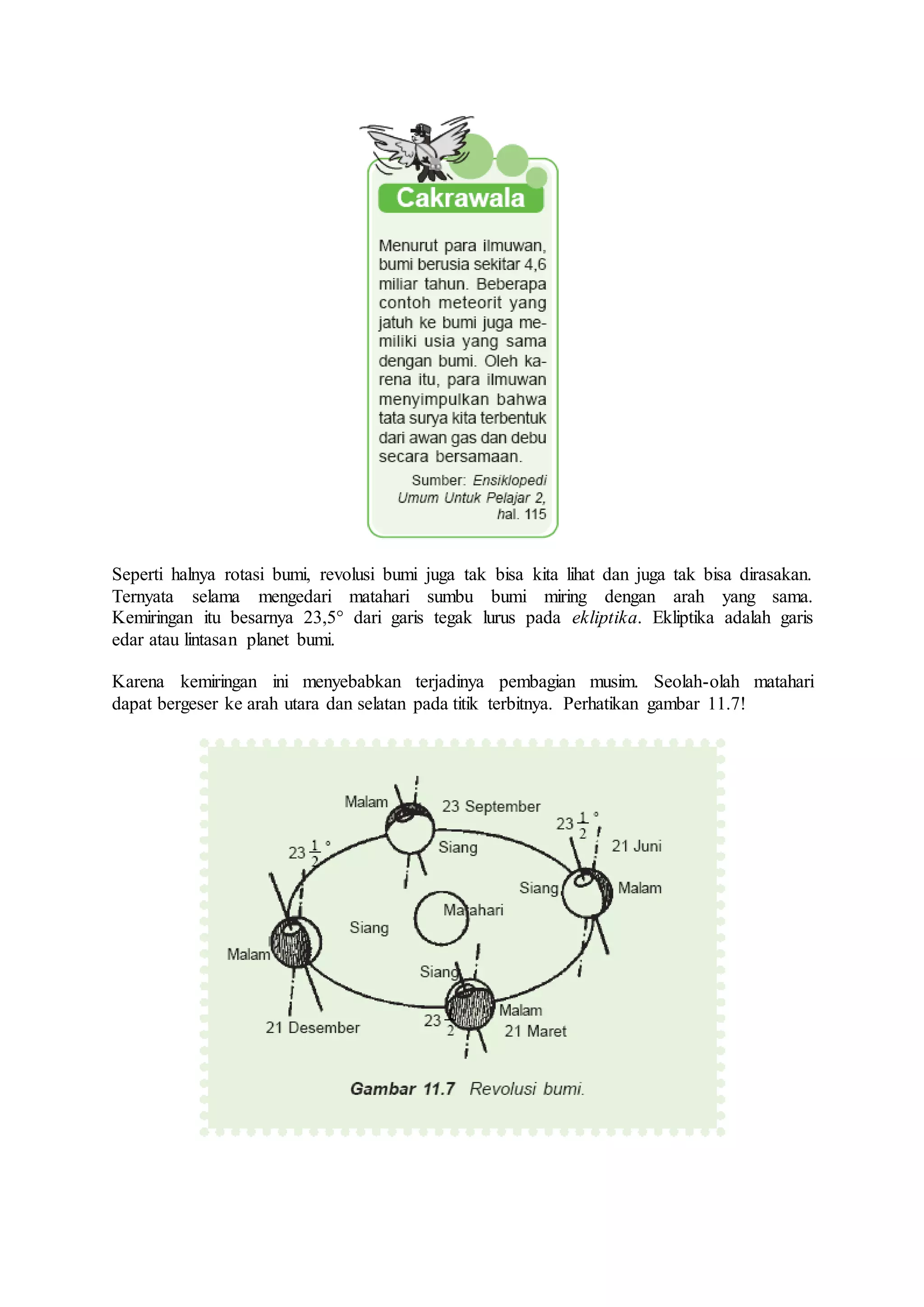 Rotasi dan revolusi bumi | DOCX