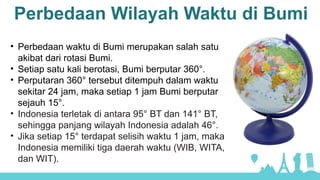 Materi Pelajaran IPA Rotasi dan Revolusi Bumi | PPTX