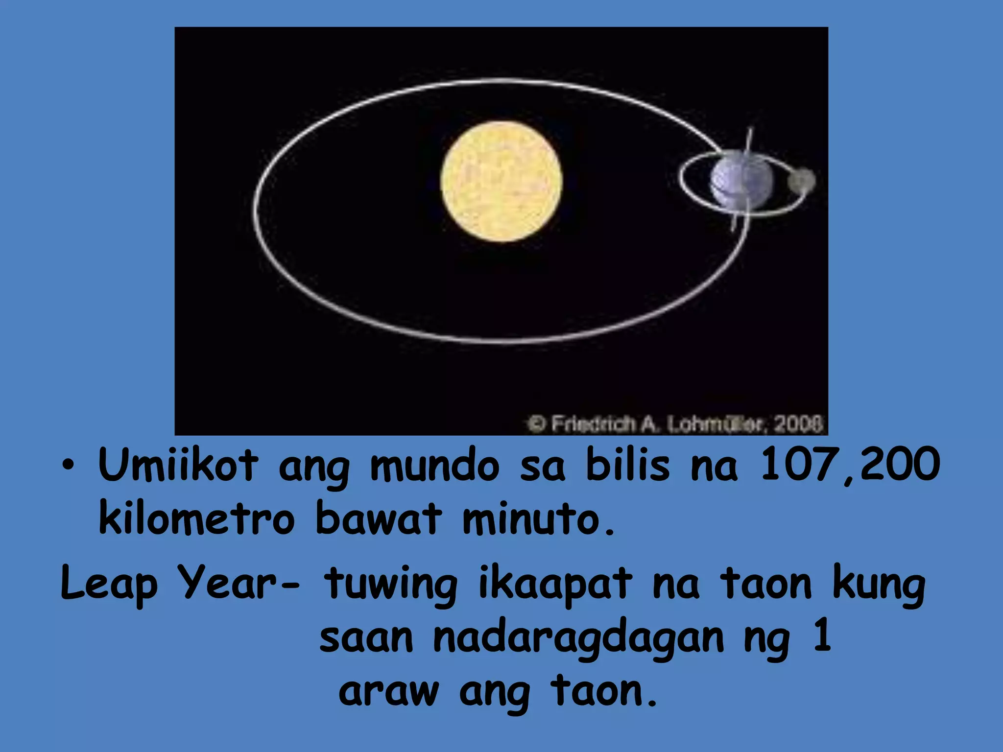 Rotasyon at Rebolusyon ng Mundo at Klima | PPTX